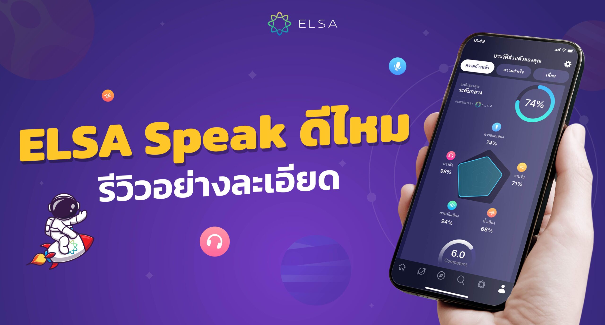 ELSA Speak ดีไหม รีวิวอย่างละเอียดแอปเรียนภาษาอังกฤษด้วยตัวเอง