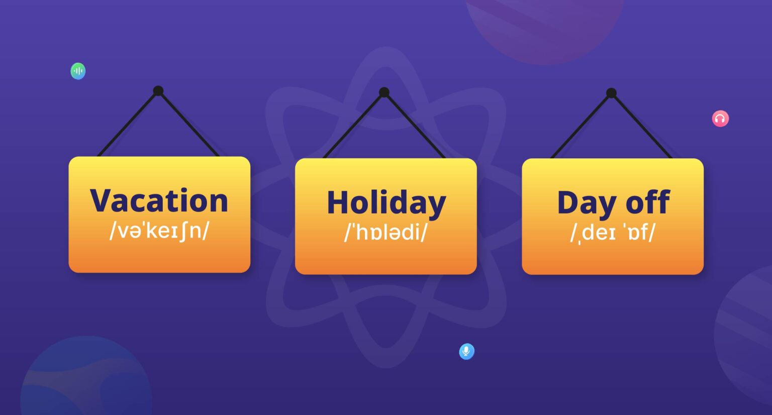 Vacation แปลว่า? แยกแยะ vacation, holiday, day off ในภาษาอังกฤษ