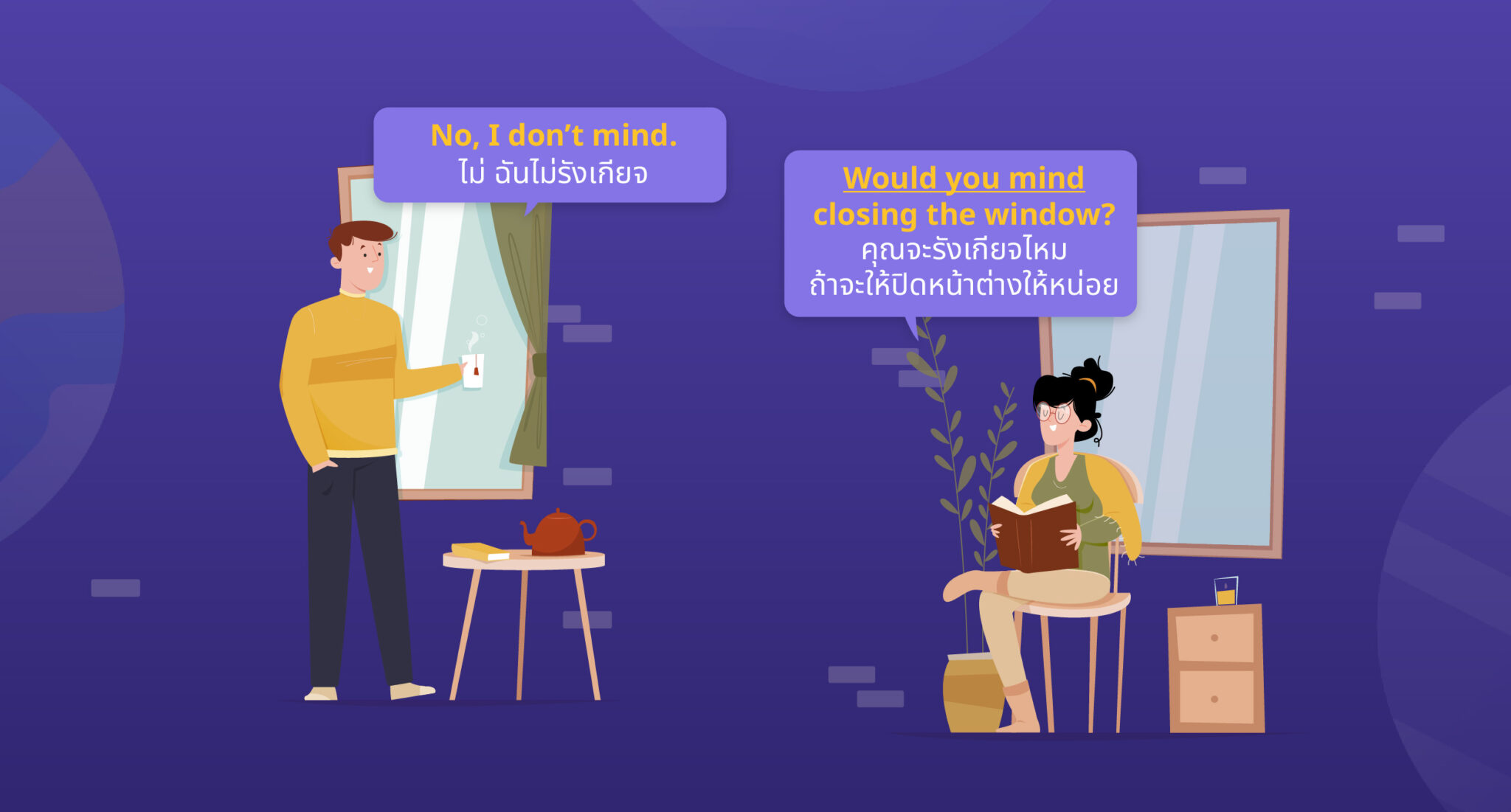 Would you mind แปลว่าอะไร? โครงสร้าง การใช้งาน และคำตอบ
