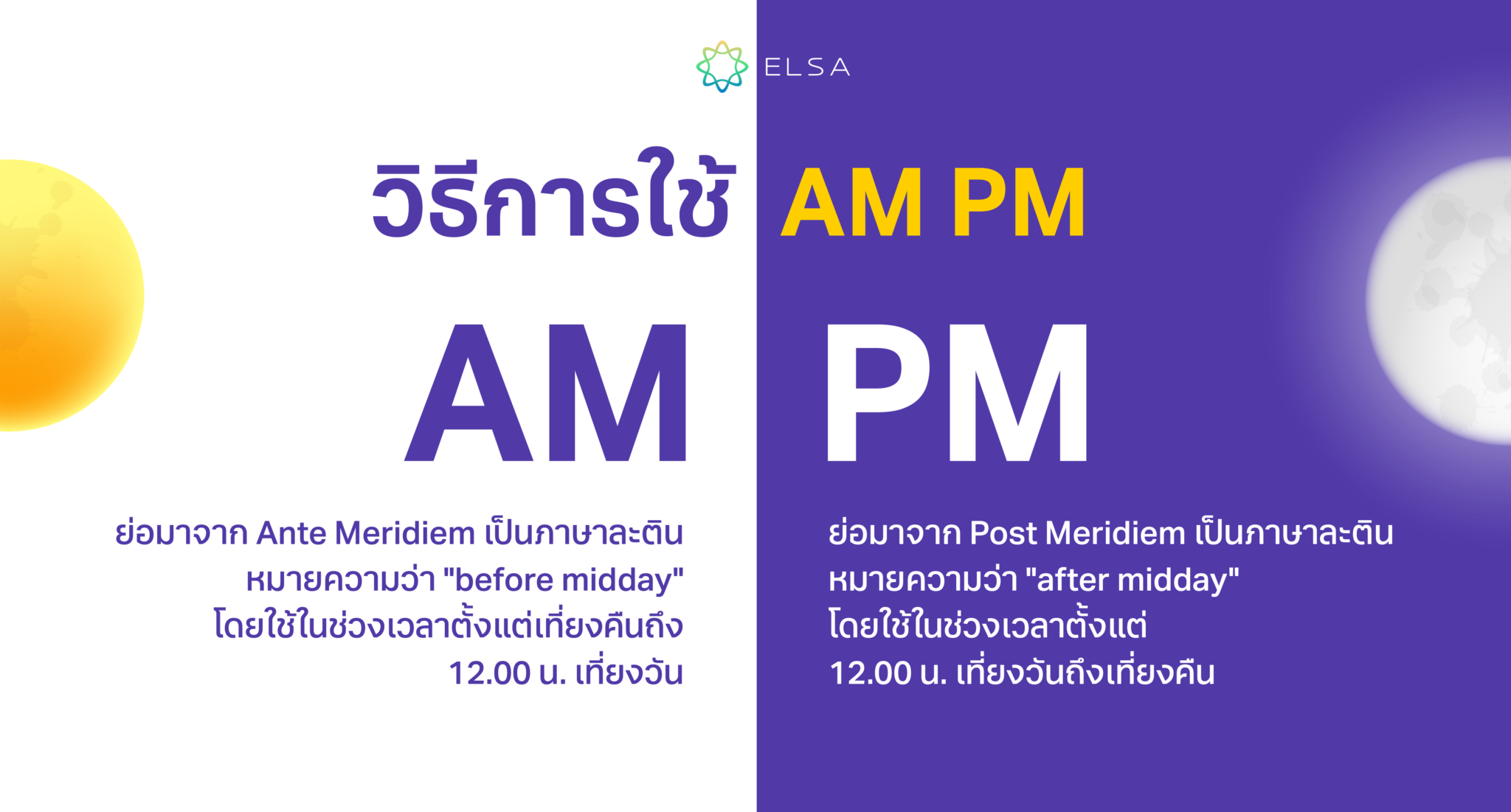 AM PM คือะไร? วิธีใช้ AM PM อย่างถูกต้อง รายละเอียดในภาษาอังกฤษ